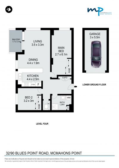 32/90 Blues Point Road, McMahons Point | McMahons Point Real Estate