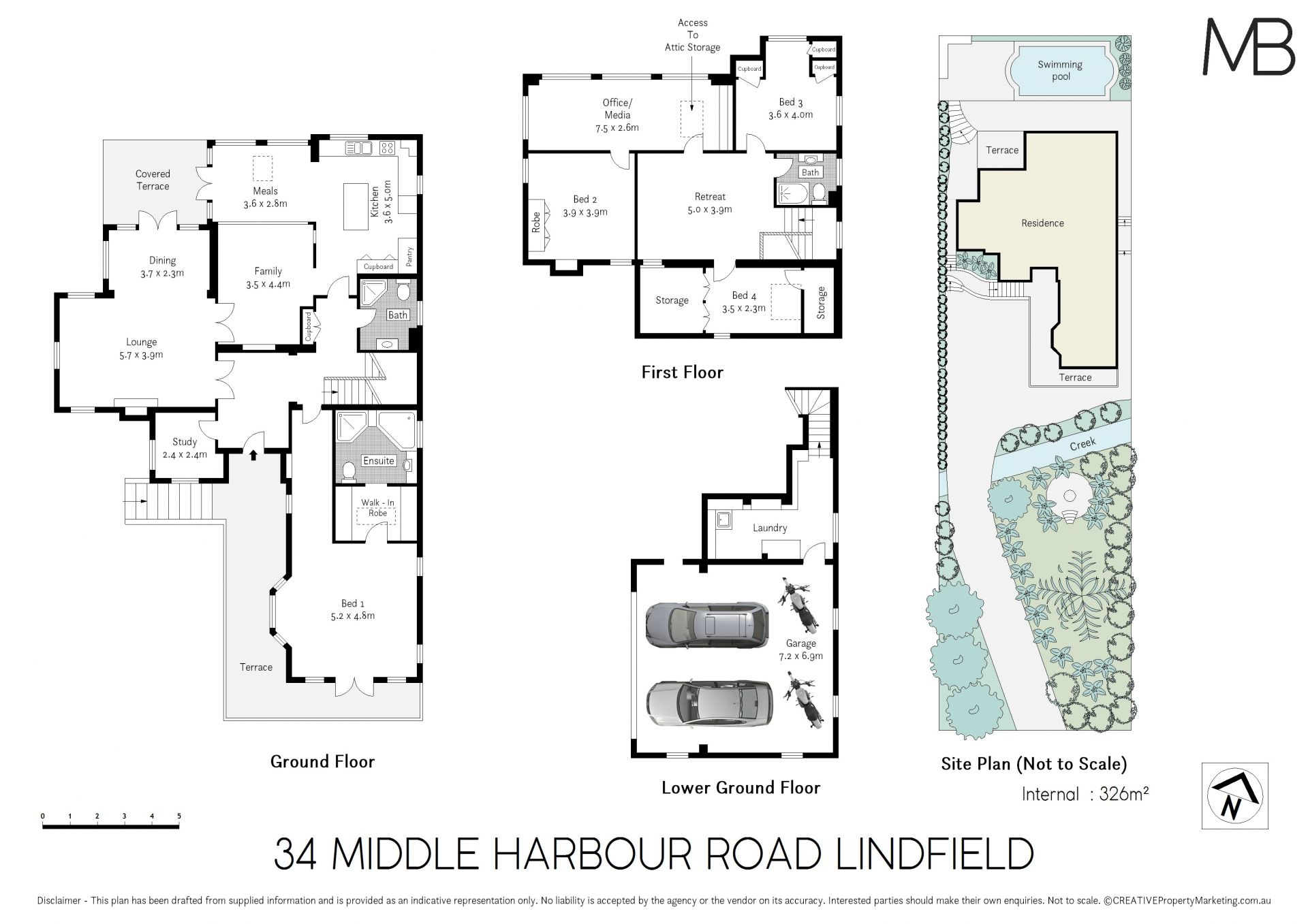 34 Middle Harbour Road, LINDFIELD | McConnell Bourn Pty Ltd